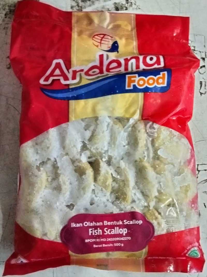 Jual Fish Scallop Ardena 500gr Ikan Olahan Di Seller Al Dien Mart ...