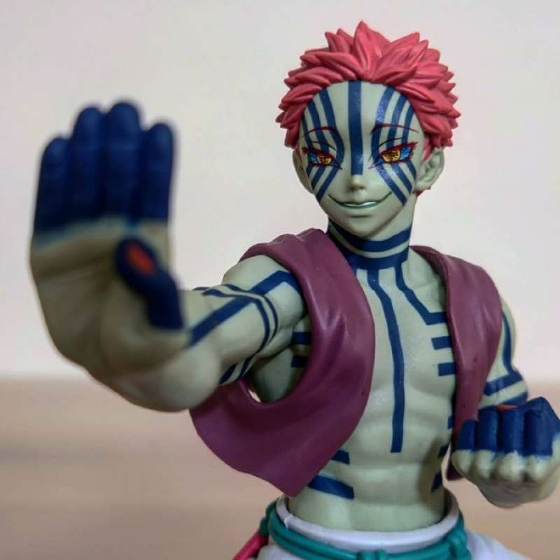 Promo Action Figure Akaza Kimetsu No Yaiba Vibration Stars Diskon 23% ...