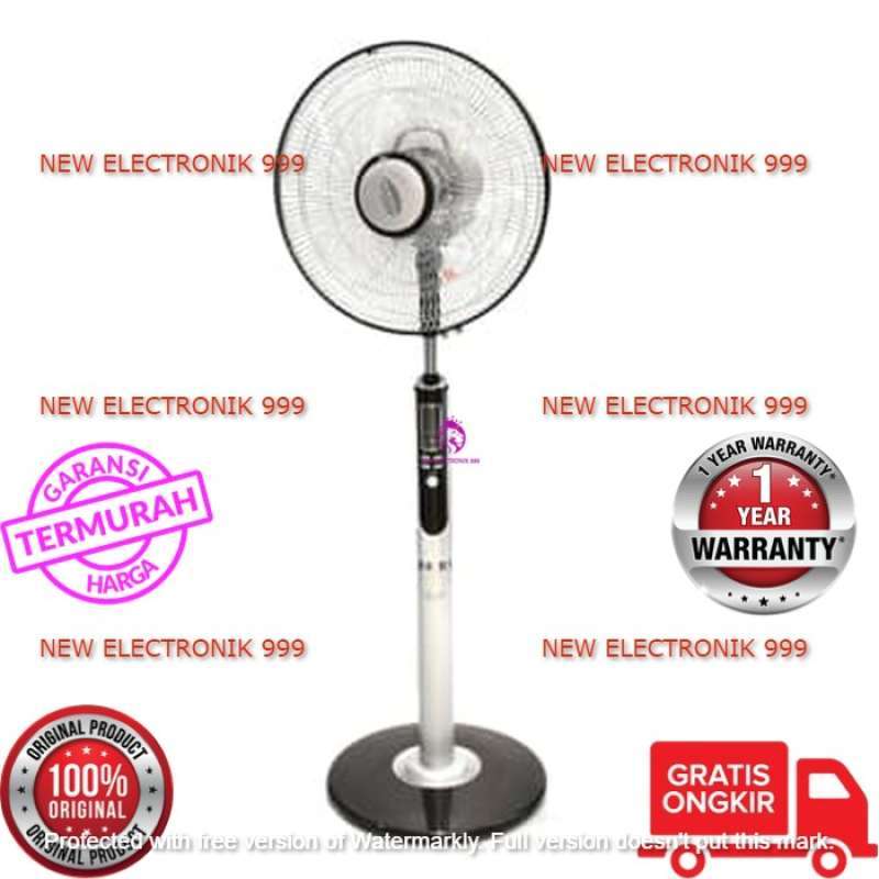 Promo Kris Kipas Angin Berdiri 16 Inci 60 Watt Ef16221 Hitam Diskon 23% ...