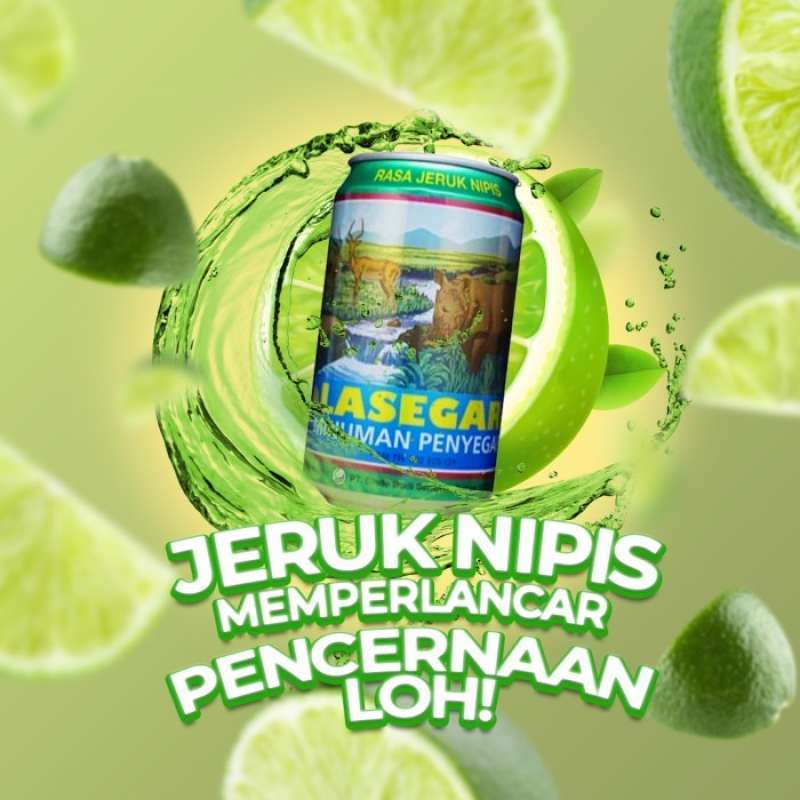 Jual Lasegar Larutan Penyegar Kaleng Rasa Jeruk Nipis 320 Ml [1 Pcs] Di ...