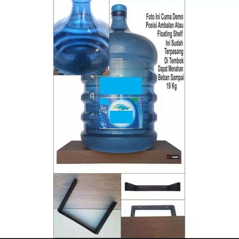 Jual 80x15x4cm Ambalan Rak Dinding Floating Shelf Kayu Datar Rak Buku ...