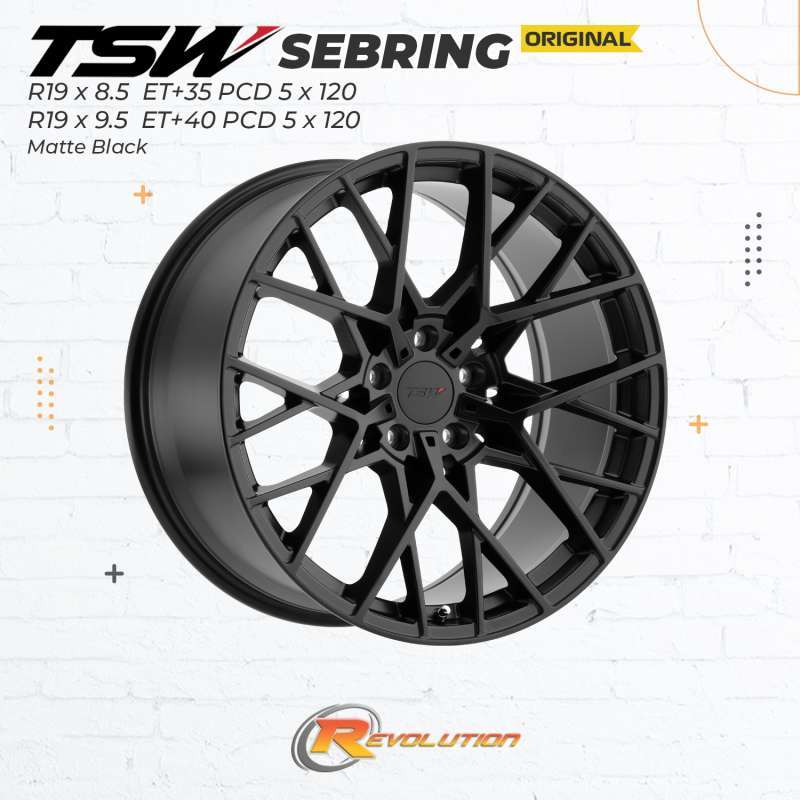 Jual Velg BMW E90 F30 F32 F25 TSW Sebring Original R19 di Seller Revolution Wheels - Revolution ...