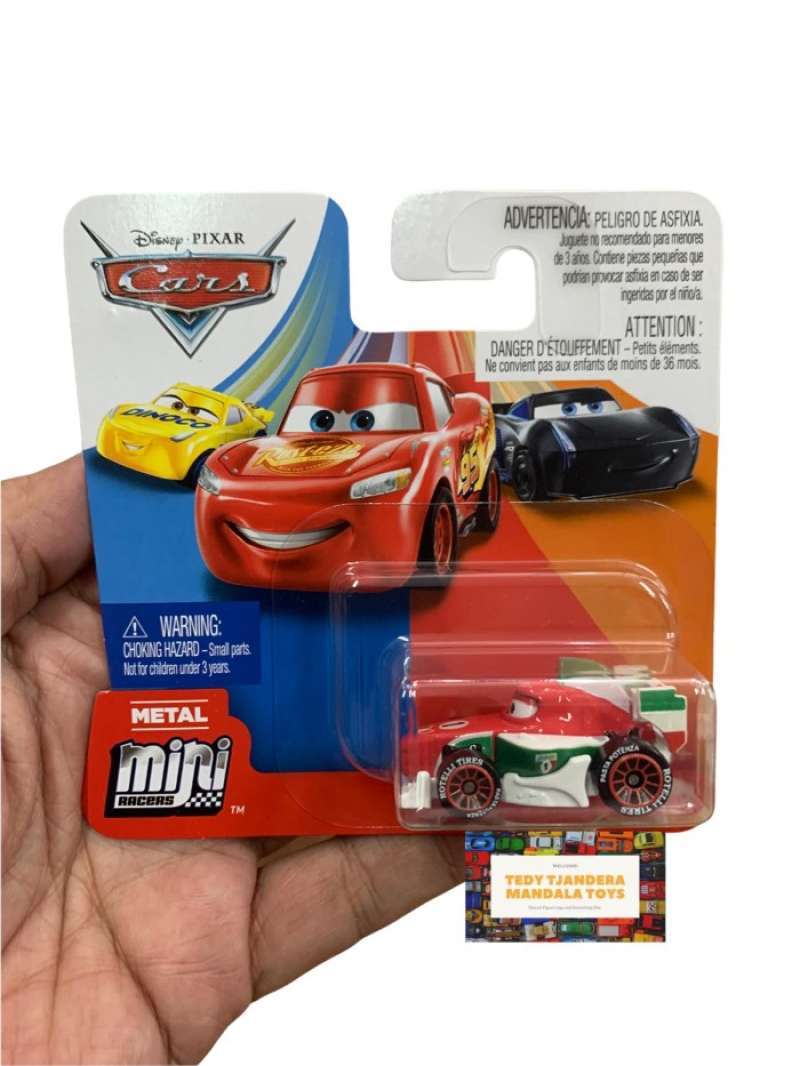 Promo Disney Cars Mini Racers Francesco Bernoulli - 4 Cm Diskon 17% di ...