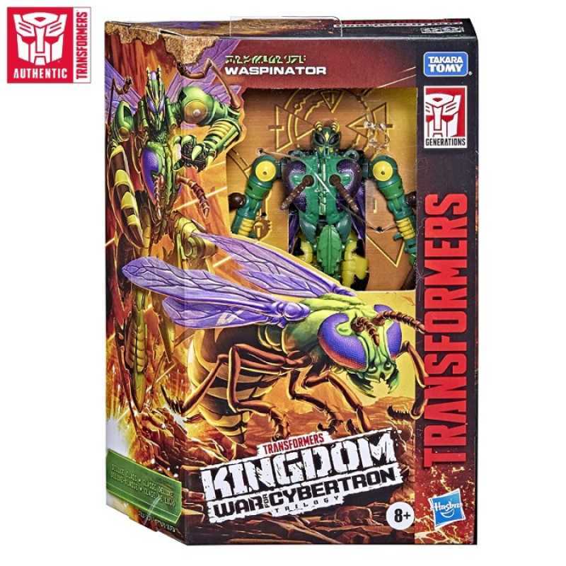 Promo TRANSFORMERS War For Cybertron Kingdom Deluxe Waspinator Figure ...