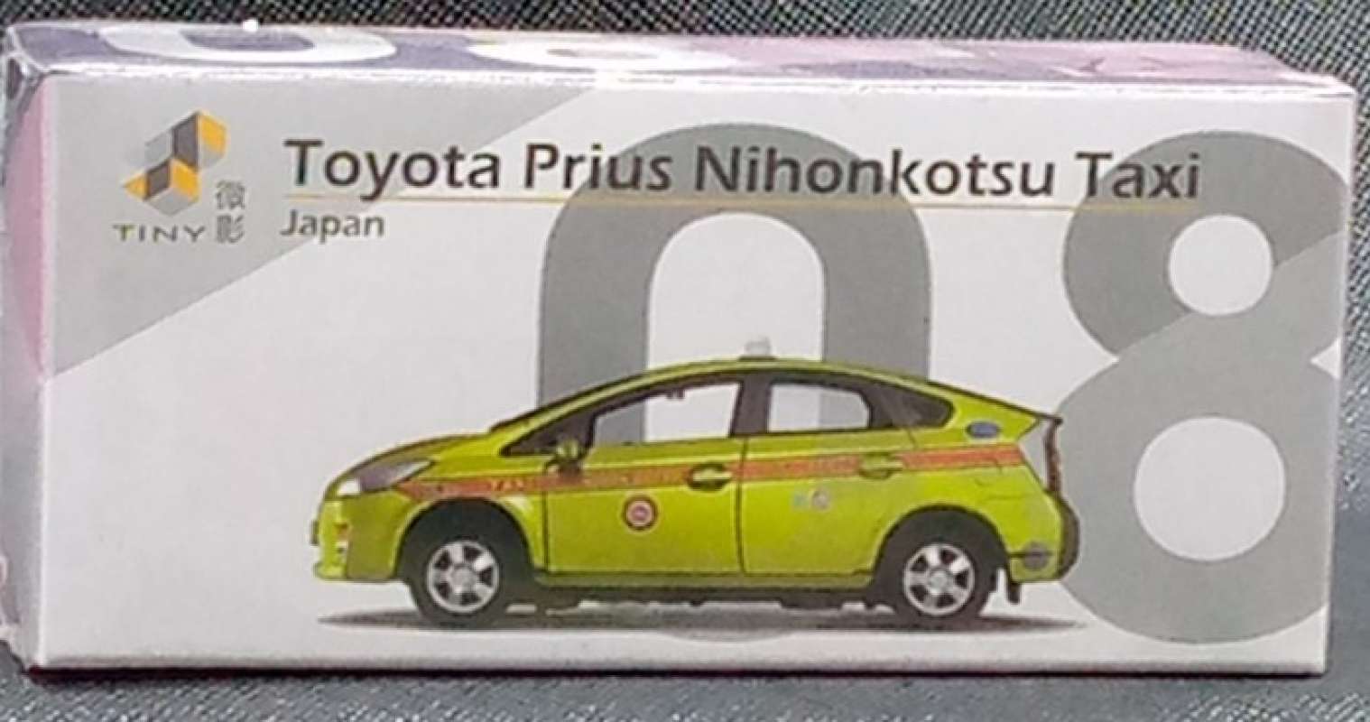 Promo Tiny Toyota Prius Nihonkotsu Taxi Japan - ATCJP64008 Diskon 23% ...