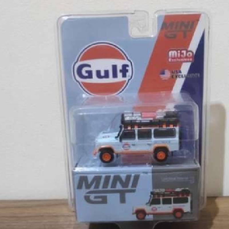 Promo Mini GT Land Rover Defender 110 Gulf Diskon 23% di Seller ...