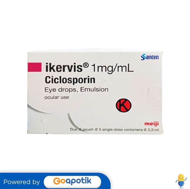 Jual Ikervis 1 Mg/ml Tetes Mata 0.3 Ml Single Dose Box 30 Pcs Di Seller ...