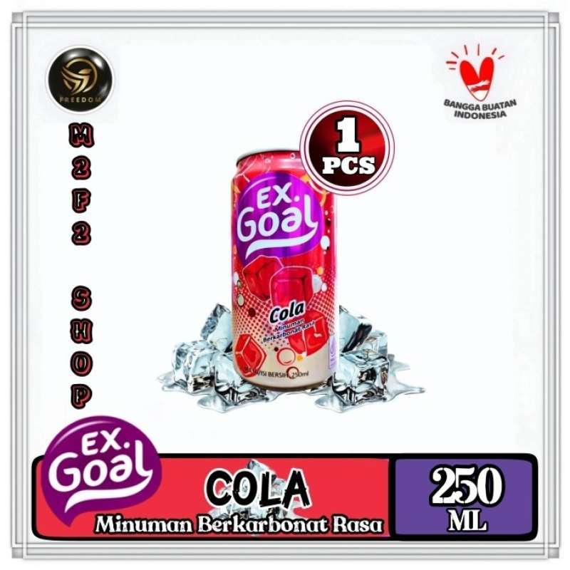 Promo Ex Goal Minuman Berkarbonasi Soda Kaleng | Can - 250 Ml (kemasan Satuan) - Stroberi Diskon ...