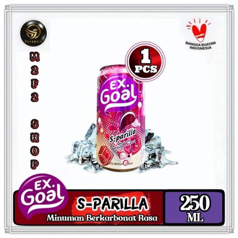 Promo Ex Goal Minuman Berkarbonasi Soda Kaleng | Can - 250 Ml (kemasan Satuan) - Stroberi Diskon ...