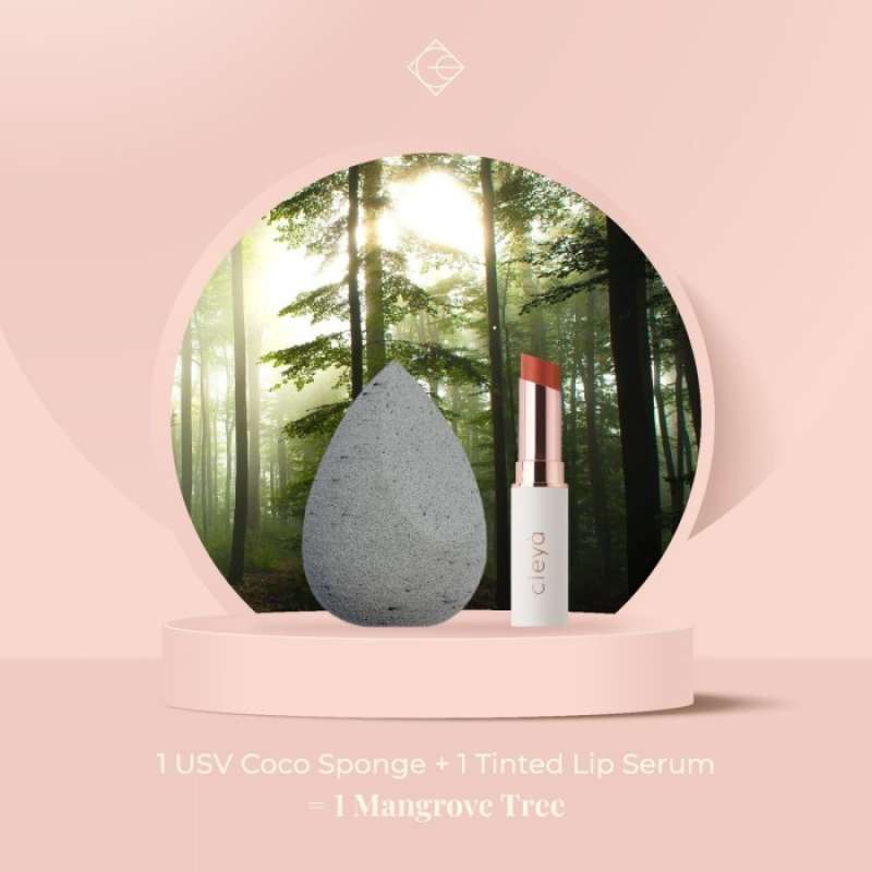 Promo Bundle Set (Tinted Lip Serum & Ultra Soft Vegan Coco Sponge ...