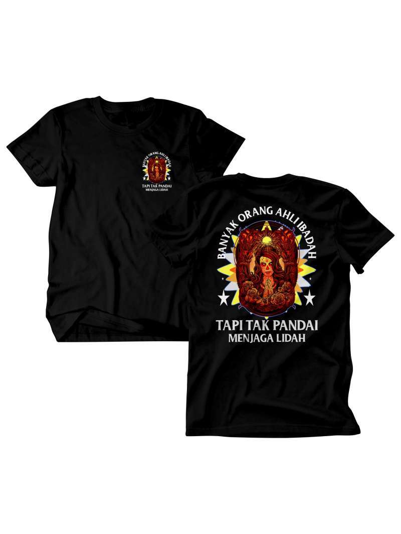 Promo KAOS DISTRO BANYAK ORANG AHLI IBADAH VOL-2 COTTON COMBED 24S ...