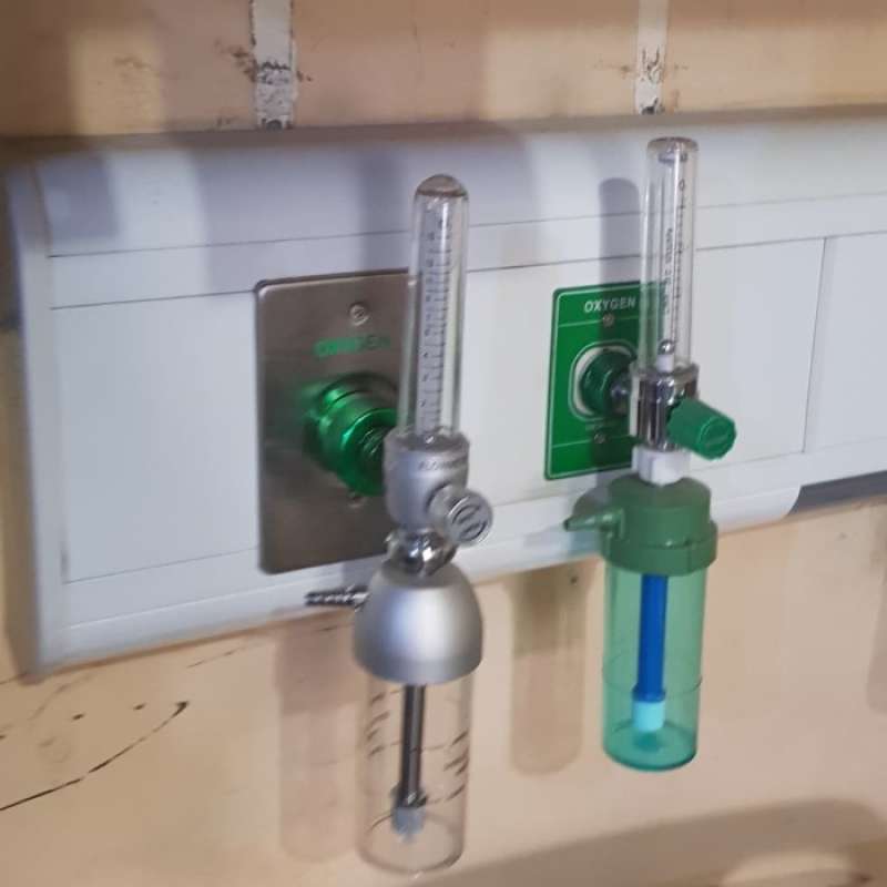 Jual Flowmeter Putar Humidifier Oksigen / Oxygen / Regulator Dinding di Seller Onic Shop ...