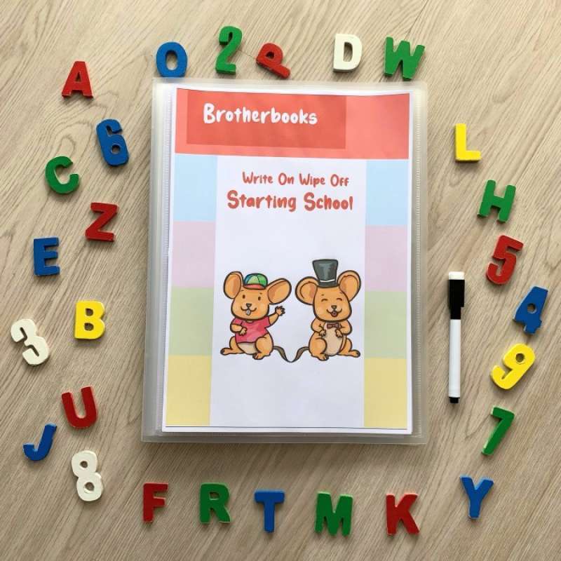 Jual Wipe And Clean Activity Book Busy Book Worksheet Anak Preschool ...