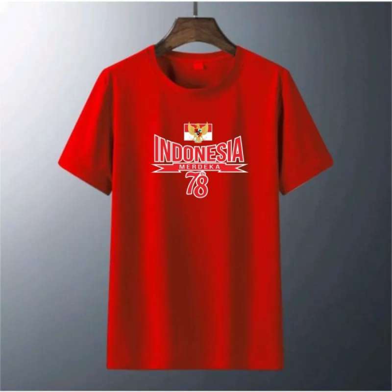 Jual KAOS LENGAN PENDEK HUT RI/DIRGAHAYU RI/17 AGUSTUS KEMERDEKAAN DIGITAL di Seller Hamra Store ...