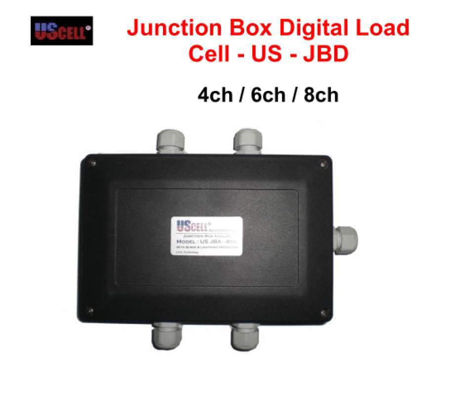 Jual Junction Box Analog Load Cell - US - JBD 4ch / 6ch / 8ch ...
