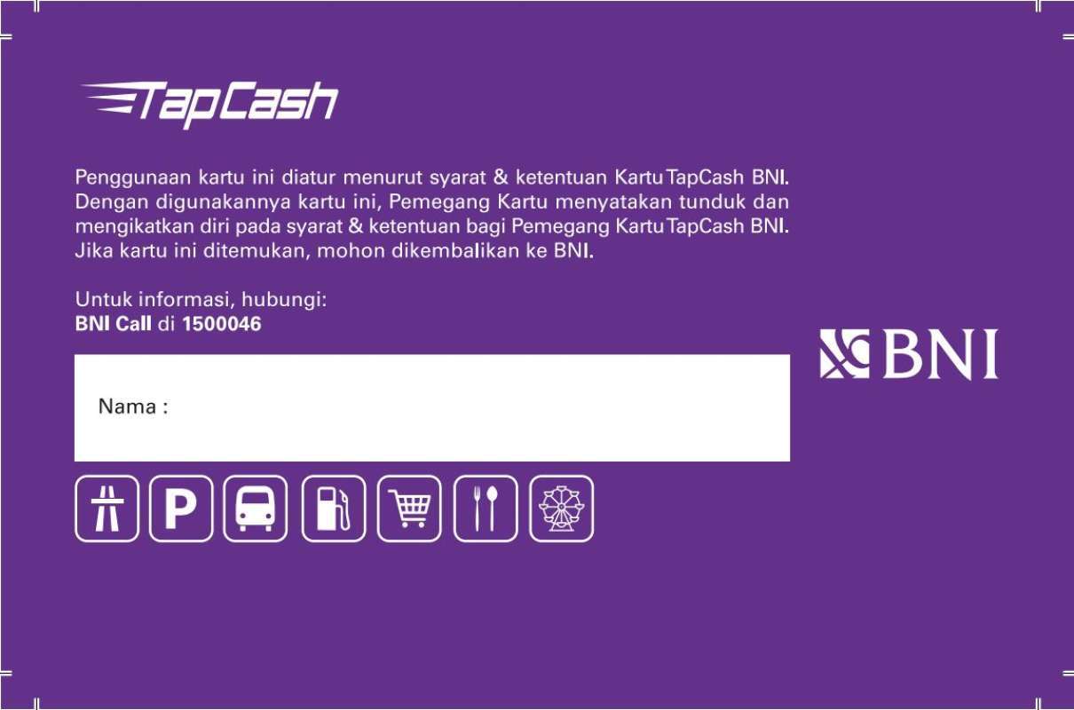 Jual Kartu Bni Tapcash Edisi Java Jazz Festival - Negative Film Di ...