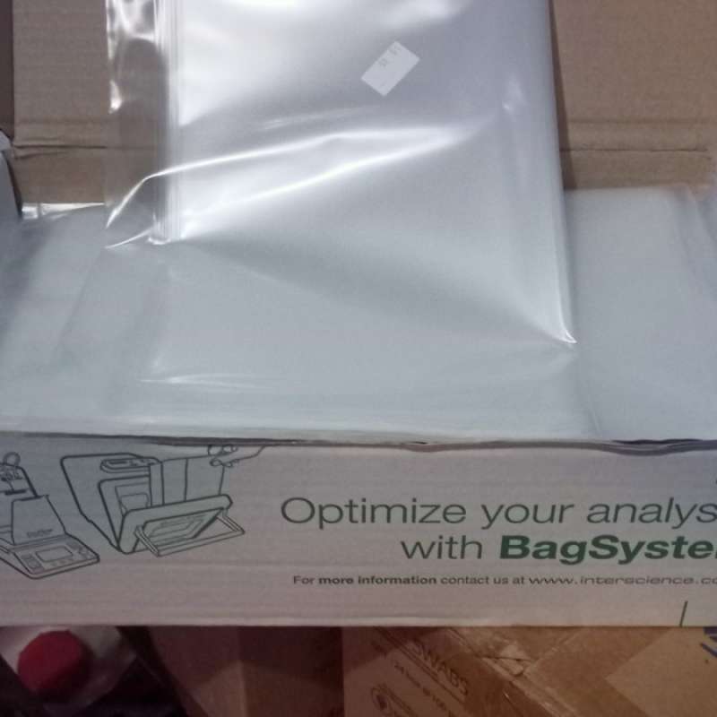 Jual Blender Bags/ Stomacher Bag, Dim 175x300mm, Vol 400ml Interscience ...