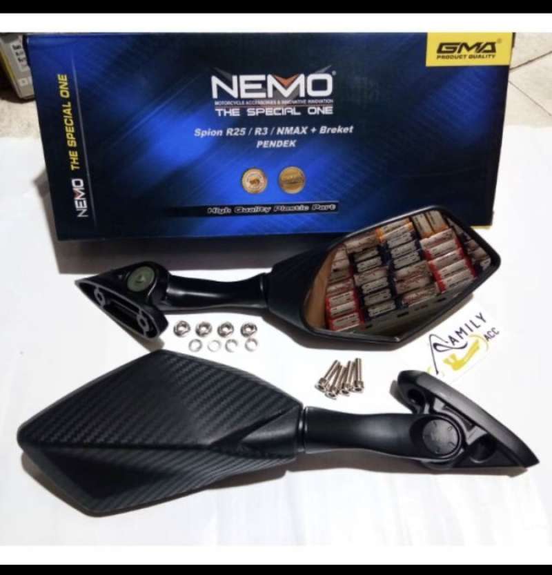 Promo SPION R15 R25 MODEL CBR 250 RR NMAX PCX LEXI XMAX Universal Nemo ...