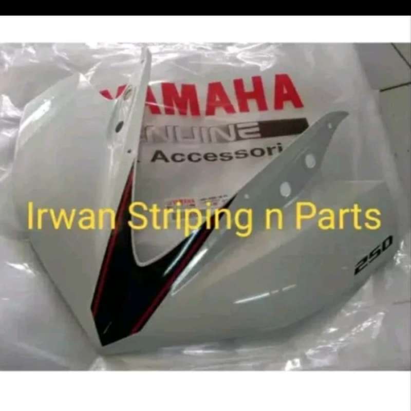 Promo Tameng Depan Body Cowling Yamaha R25 Putih Original Yamaha Diskon ...