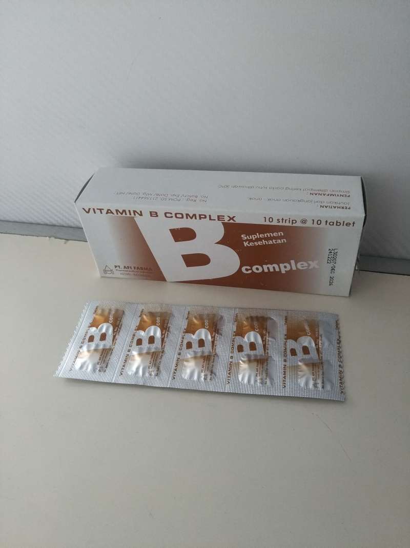 Jual Vitamin B Complex Afifarma Per Strip Isi 10 Tablet Di Seller Untungadaobat Official Store ...