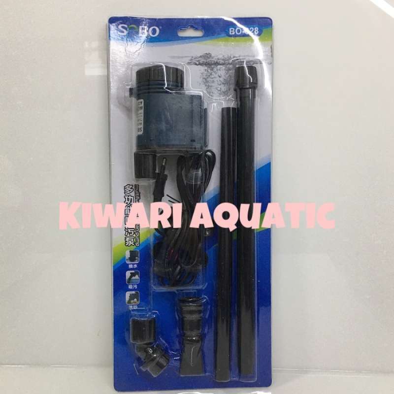 Jual Sobo Bo 028 Multifunction Clean Pump / Alat Pembersih Aquarium Bo028 di Seller Berlian ...