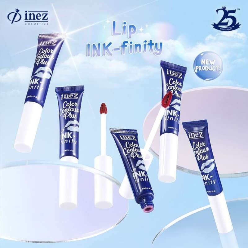 Promo Inez Color Contour Plus Lip Ink-finity Diskon 10% Di Seller Toko ...