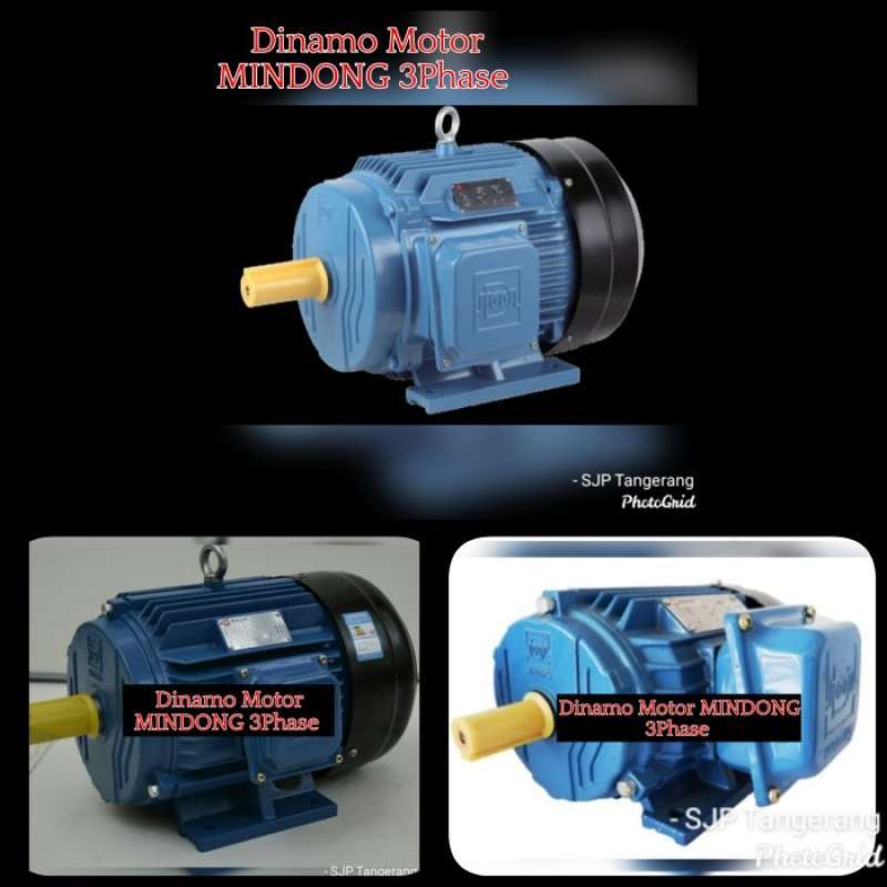 Jual Dinamo Electro Motor Merk Mindong 2hp 3phase 1400 Rpm Di Seller ...