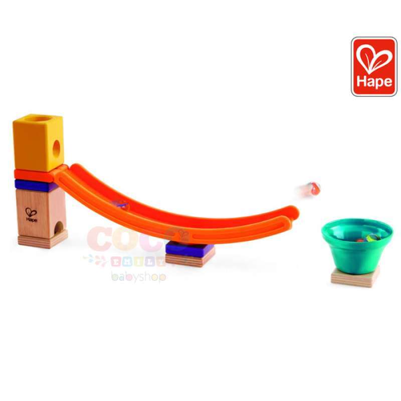 Promo Hape Quadrilla Mega Skatepark Marble Run Wooden Toys Mainan Anak ...