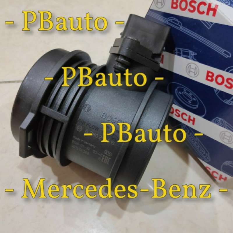 Promo Promo Air Mass Sensor Map M112 W203 W211 Bosch / Airflow Sensor ...