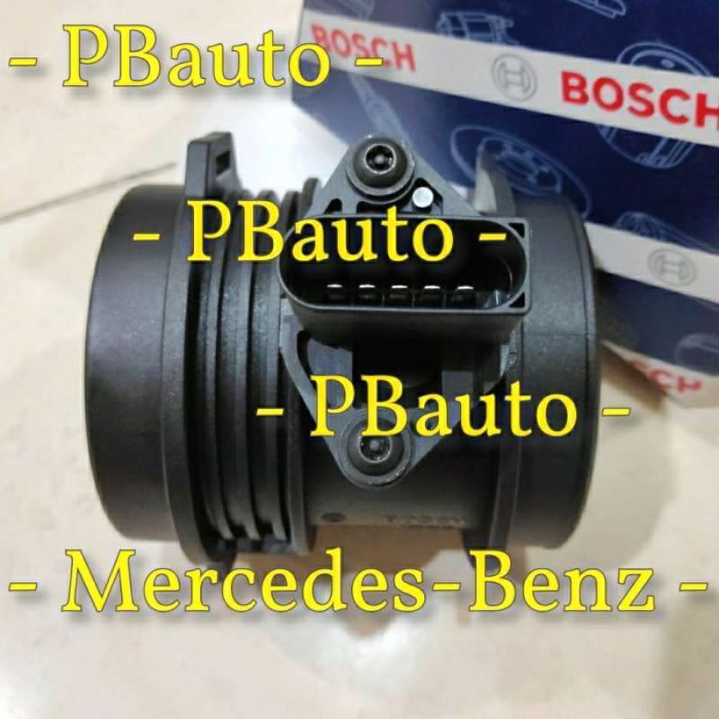 Promo Promo Air Mass Sensor Map M112 W203 W211 Bosch / Airflow Sensor ...