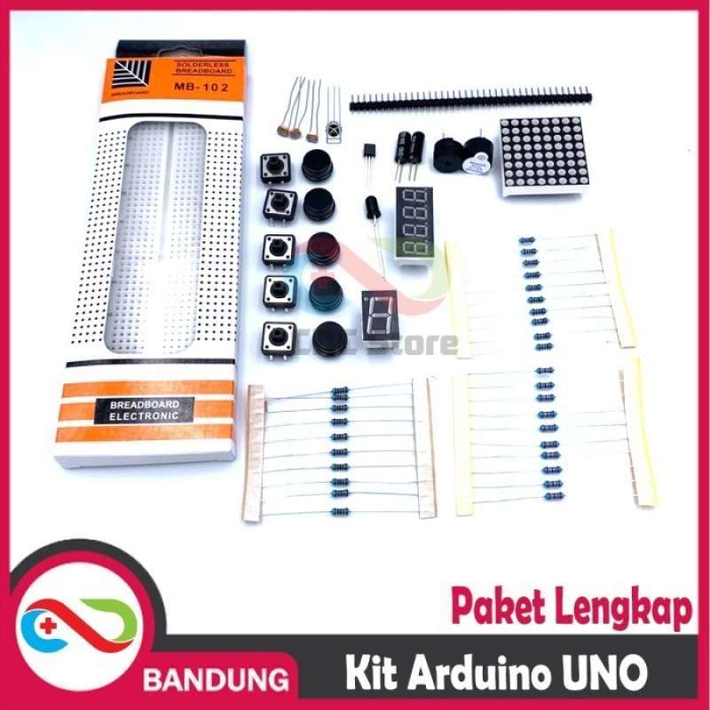 Jual Starter Kit Lengkap Paket Belajar Arduino Uno R3 Dip Terbaru Di Seller Kantong Ajaib