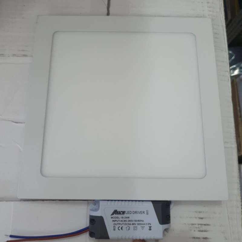 Promo Lampu Downlight Led Panel Power 24w Body 18w Ib Tanam Kotak Bulat ...