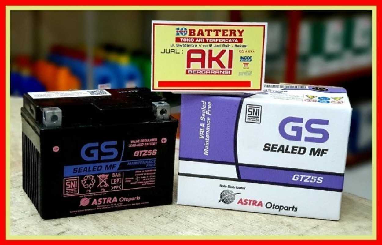 Promo Aki Motor Suzuki Let's Address Gs Astra Gtz5s Gsmf Accu Kering ...