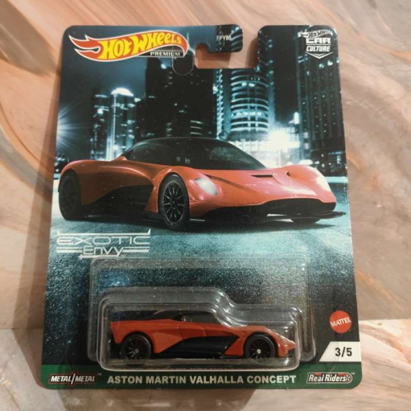 Promo Hot Wheels Premium Aston Martin Valhalla Exotic Envy-Aston Martin ...