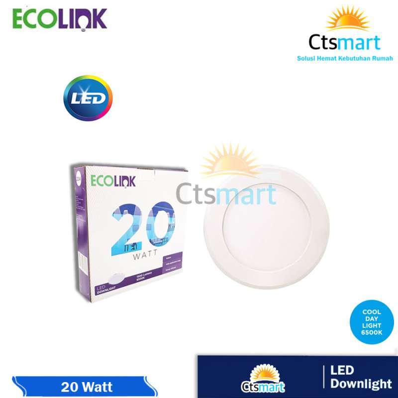 Jual Ecolink Lampu Downlight Led W Watt Putih Di Seller Ctsmart Cengkareng Timur Kota