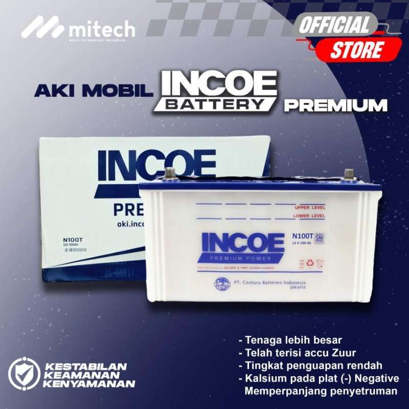 Jual Aki Incoe Premium Deep Cycle N100t 12v / 100ah Solar Panel / Ups ...