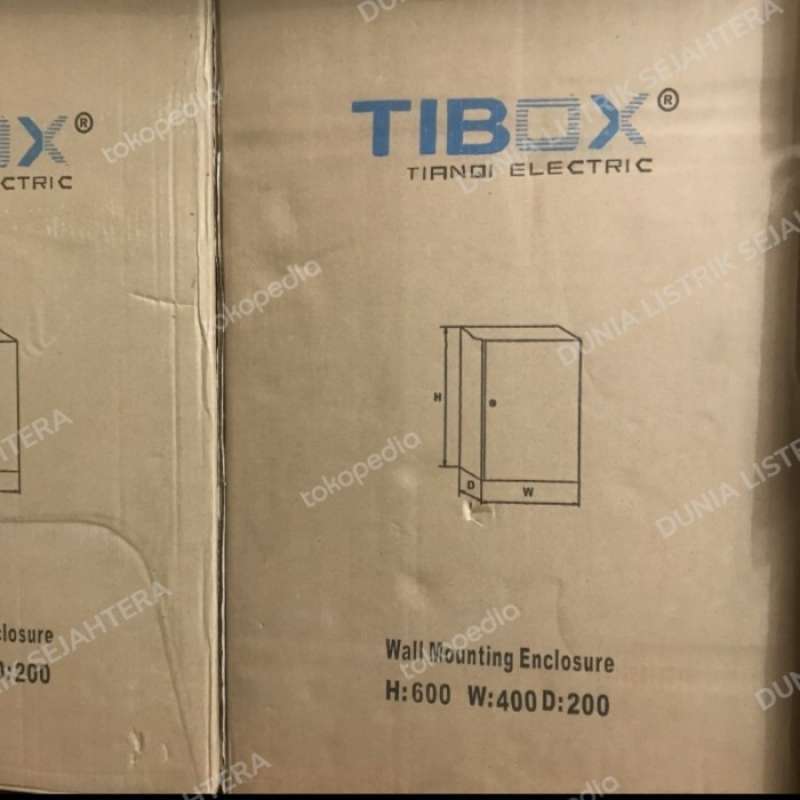 Promo Panel TIBOX 600X400X200 IP65 Diskon 23% di Seller Hubner Store ...