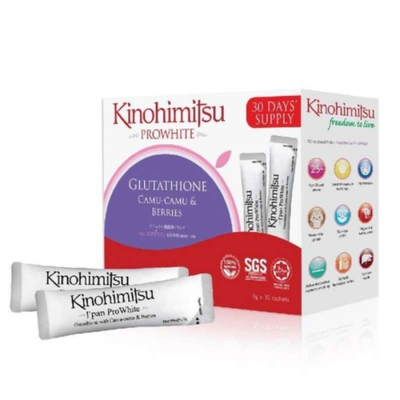 Promo kinohimitsu prowhite 30sachet Diskon 33% di Seller Paras Ayu ...
