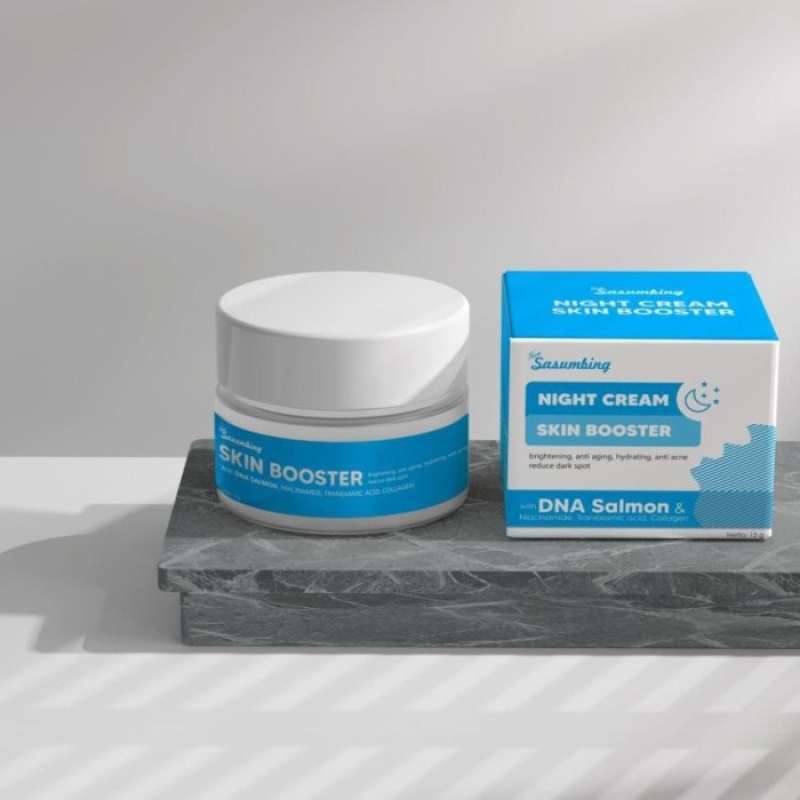 Promo Skin Booster Night Cream New Sasumbing Diskon 29% di Seller Lulla ...