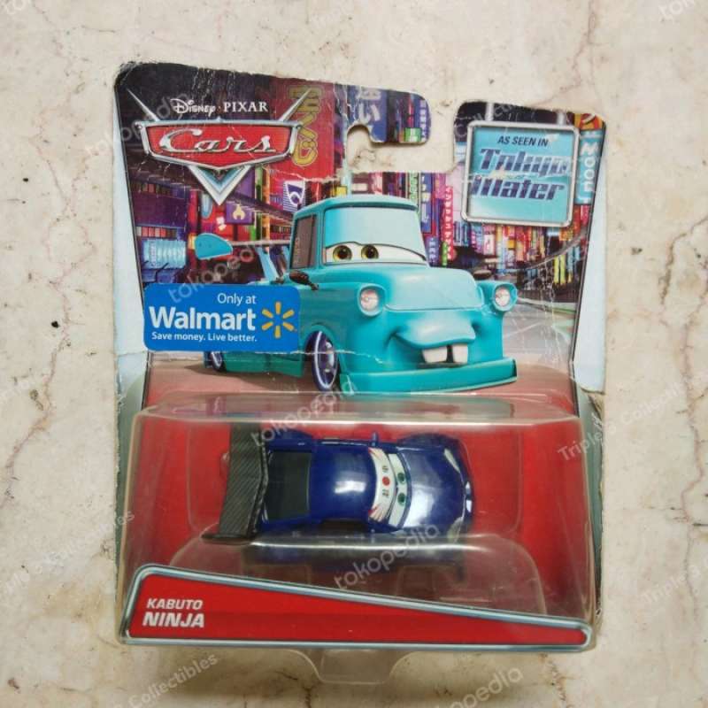 Jual Diecast 1/55 Mattel Disney Pixar Cars Kabuto Ninja Toon Mater ...