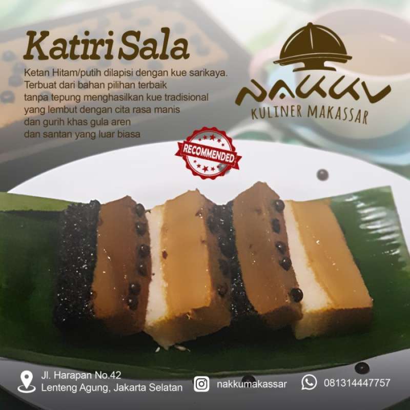 Promo Katiri Sala Ketan Sarikaya Aren Halal Gluten Free Diskon 23% Di ...