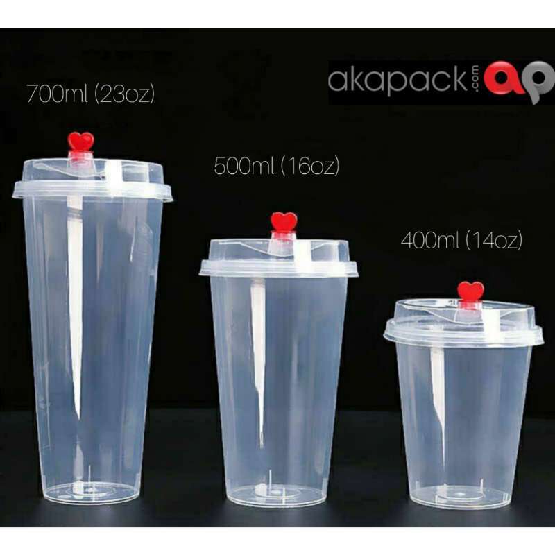 Jual Gelas Plastik | Gelas Minuman | Cup Gelas Plastik Pp Injection 400ml (25pcs) Di Seller ...