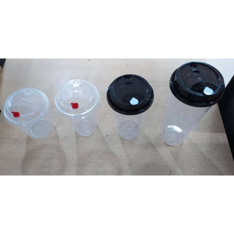Jual Gelas Plastik | Gelas Minuman | Cup Gelas Plastik Pp Injection 400ml (25pcs) Di Seller ...