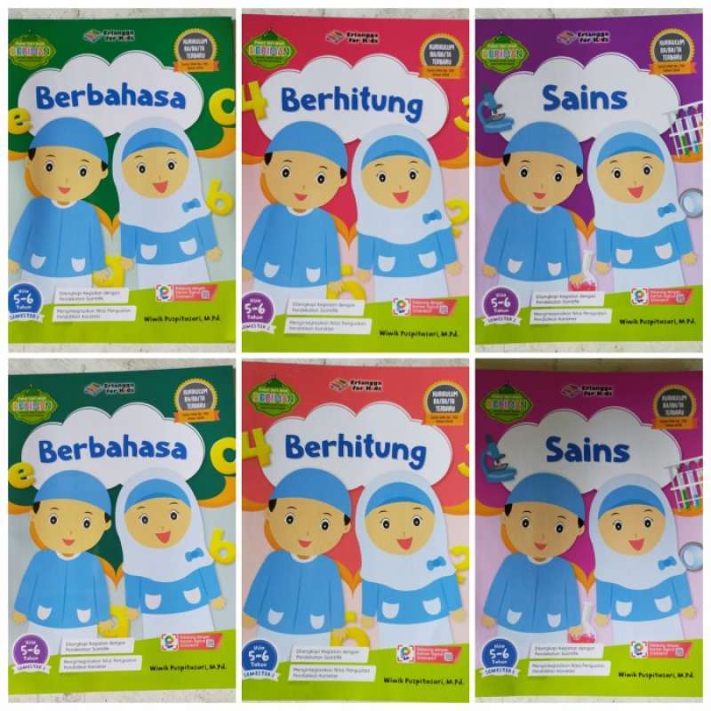 Promo Ori Satu Paket Buku Seri Anak Beriman Untuk Usia 5-6 Tahun ...