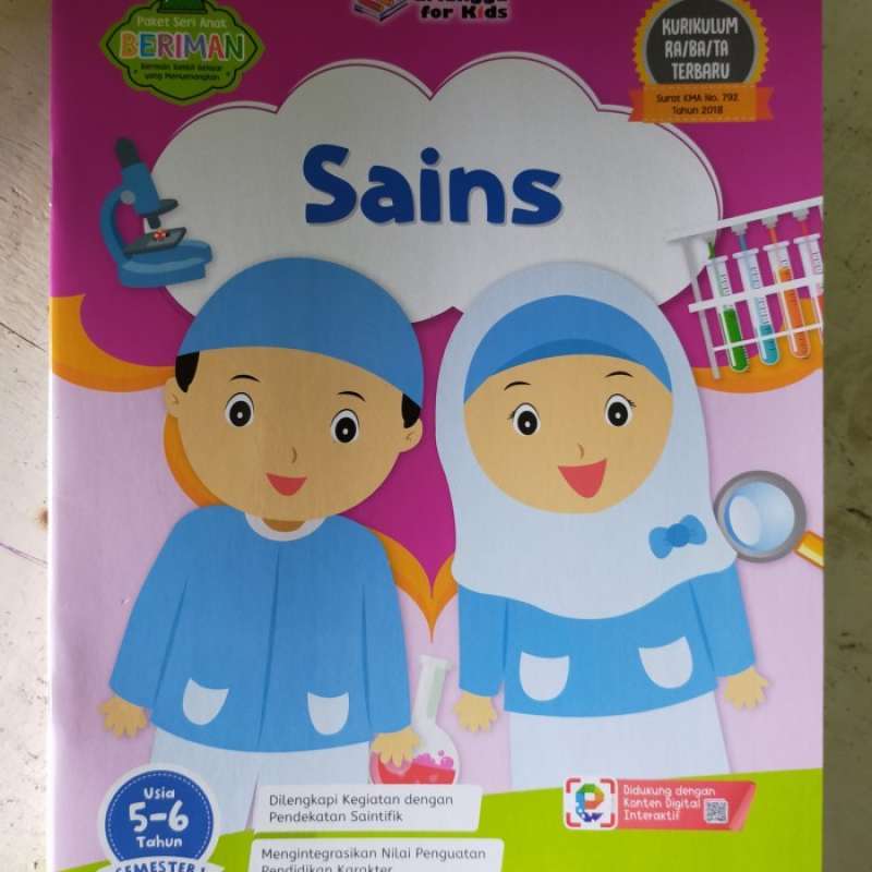 Promo Ori Satu Paket Buku Seri Anak Beriman Untuk Usia 5-6 Tahun ...