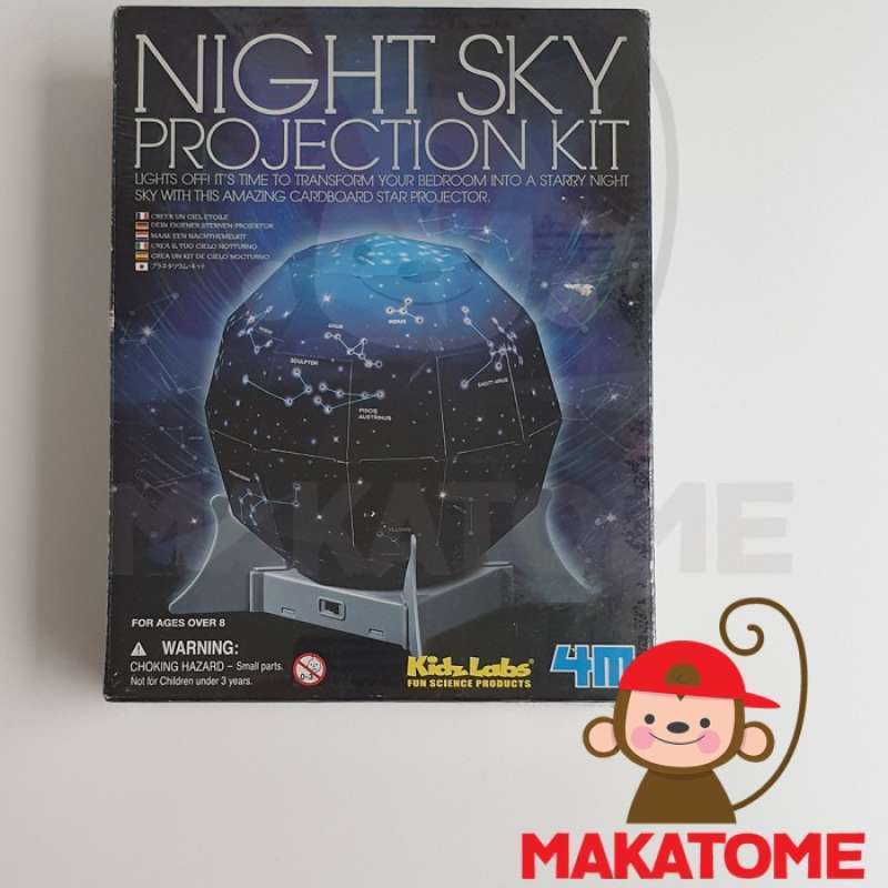 Promo 4M Create A Night Sky Projection Kit Kidz Labs Kids Star ...