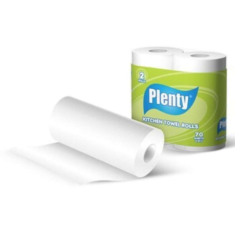 Jual Plenty® Kitchen Towel Tissue Tisu 2 Roll Kitchen Towel 70 Sheets X ...