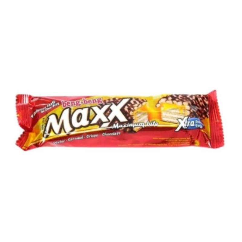 Promo Beng Beng Maxx 32 Gram Chocolate Wafer Caramel Crispy Original ...