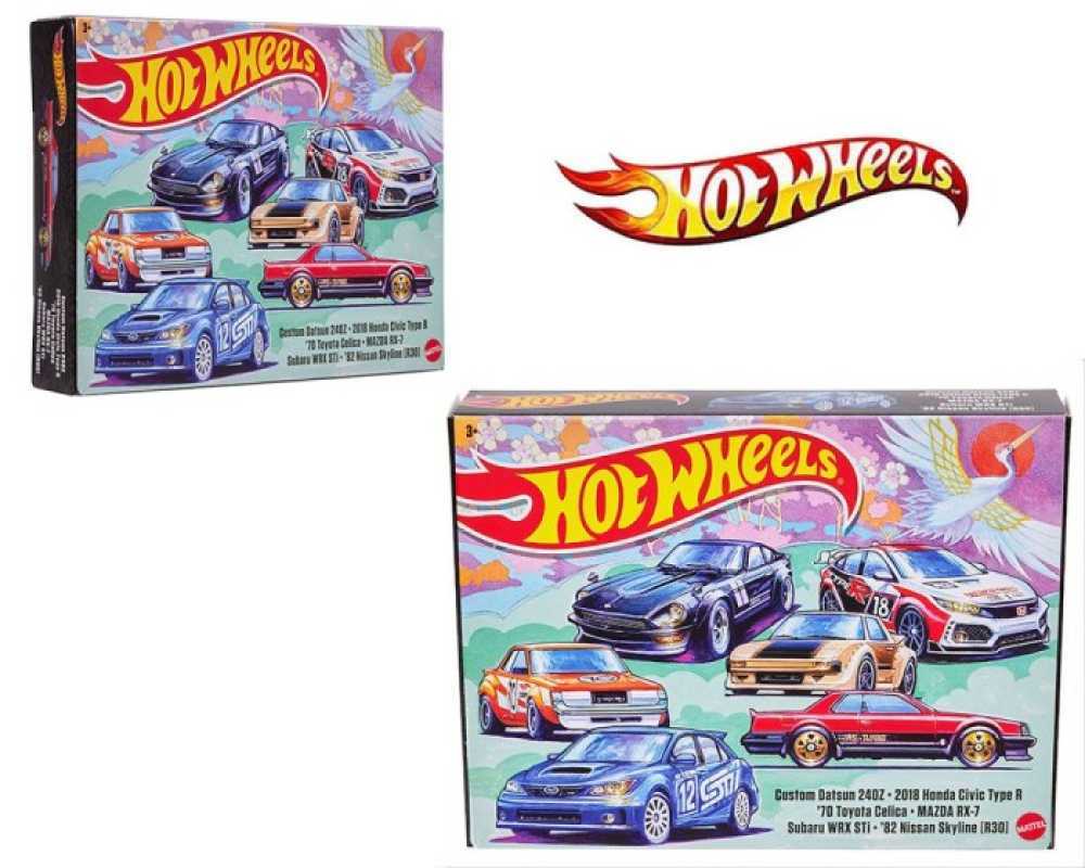 Promo Hot Wheels 1:64 Import Theme Multipack 6 Cars Set - Hgm12-979e ...