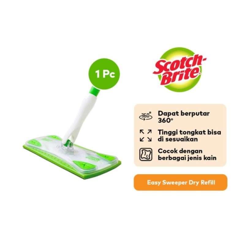 Promo 3M Scotch-Brite Easy Sweeper Kit Lap Pel Sapu Serbaguna Diskon 30 ...